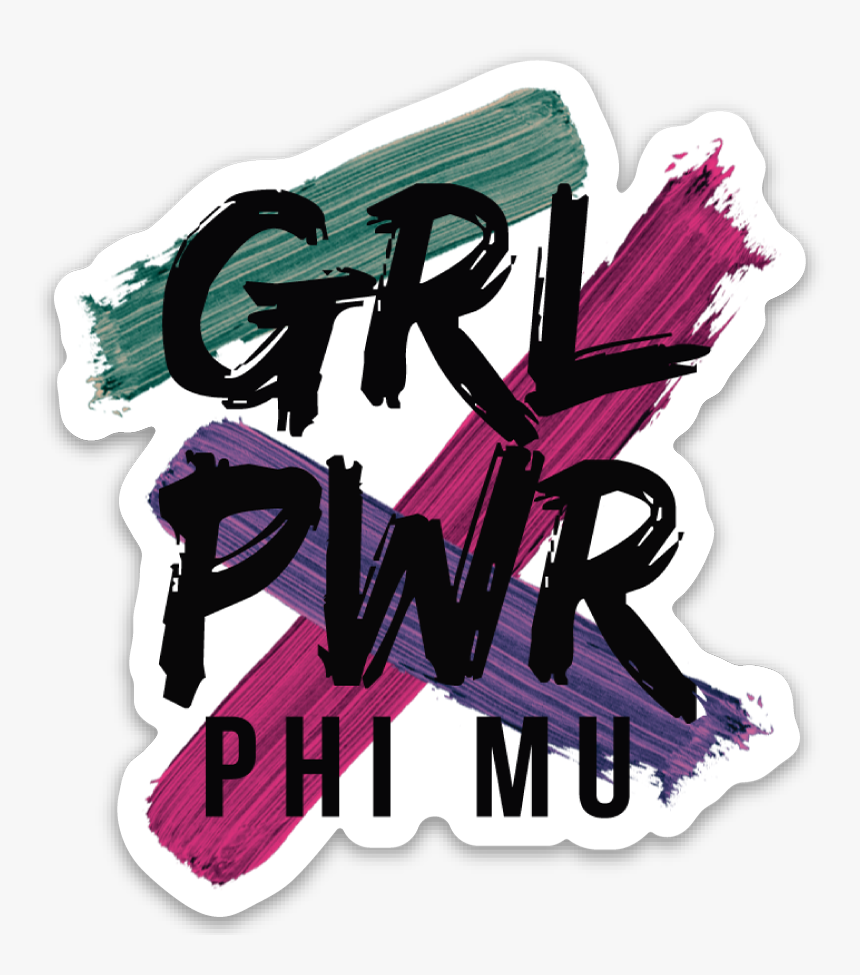 Grl Pwr Sticker, HD Png Download , Transparent Png Image - PNGitem