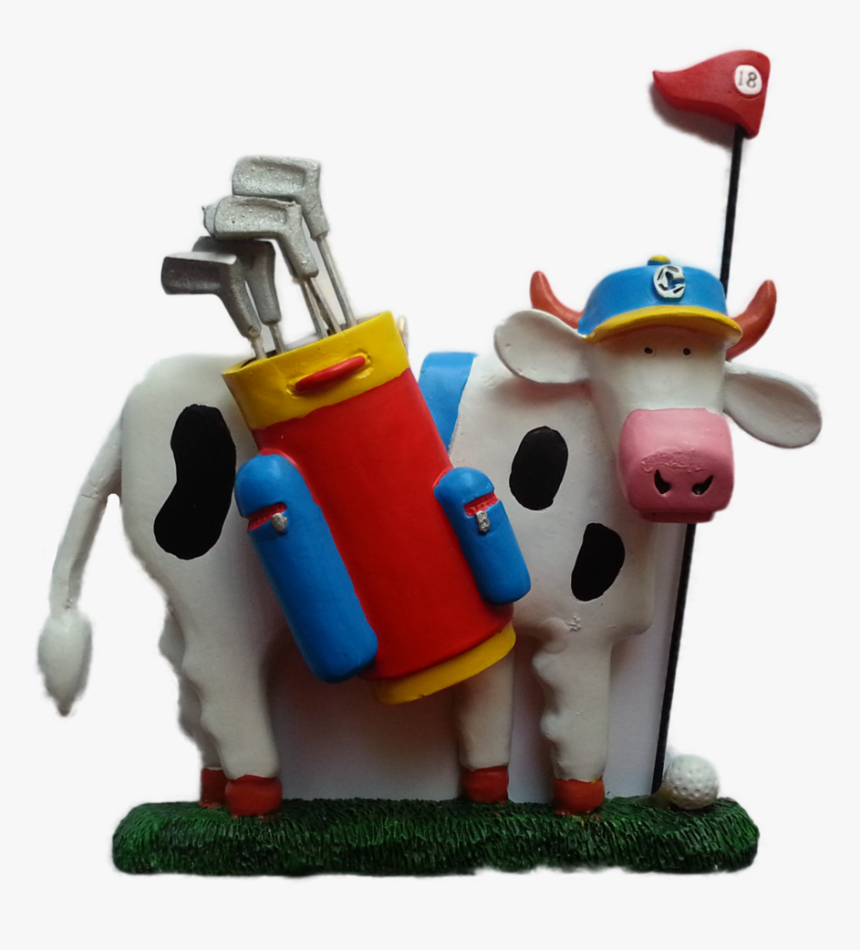 Golfing Cow 2018 09 28 A - Dairy Cow, HD Png Download , Transparent Png ...