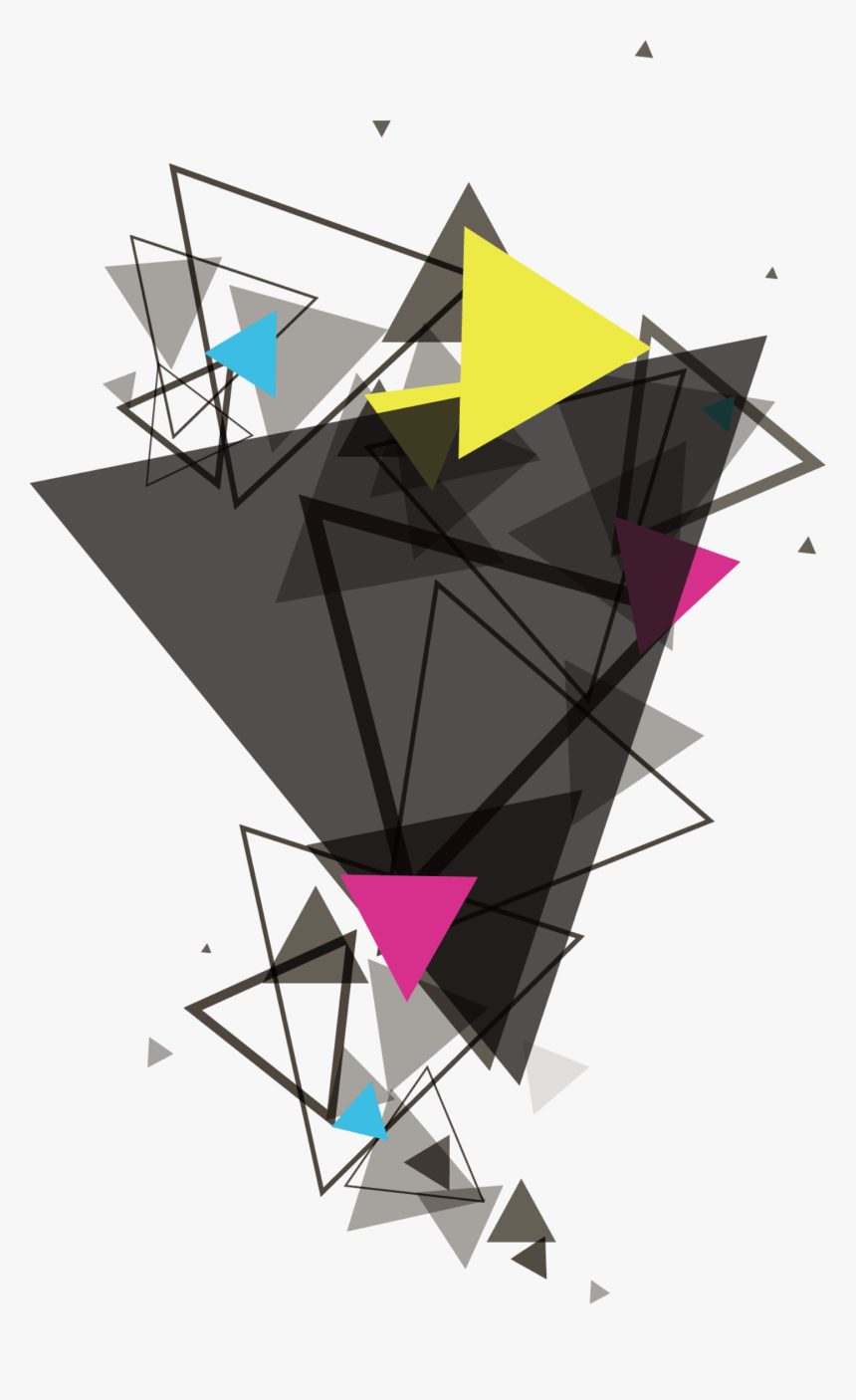 #ftestickers #overlay #pattern #triangles #abstract - Треугольник Пнг ...