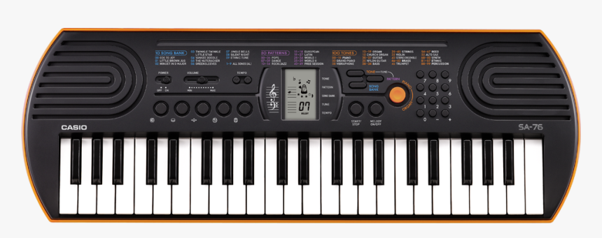 Casio Sa 76 44 Key Mini Personal Keyboard - Casio Keyboard Sa 76, HD ...