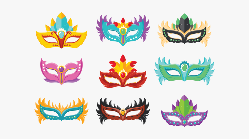 Masquerade Ball Icons Vector - Ball, HD Png Download , Transparent Png ...