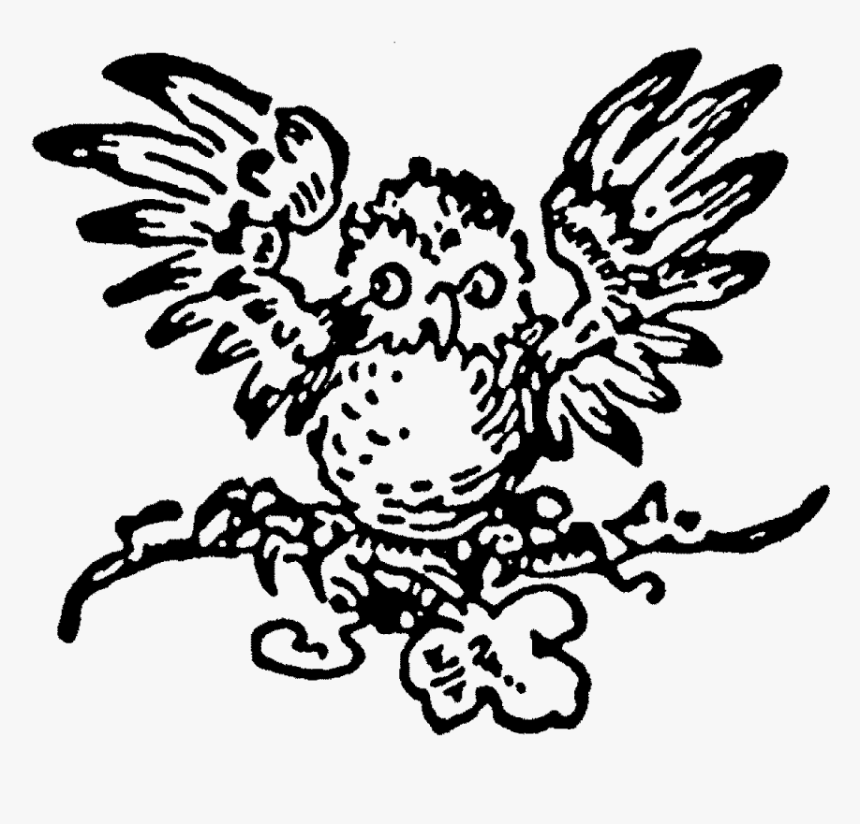 Baby Owl Rubber Stamp Title Baby Owl Rubber Stamp - Owl, HD Png ...