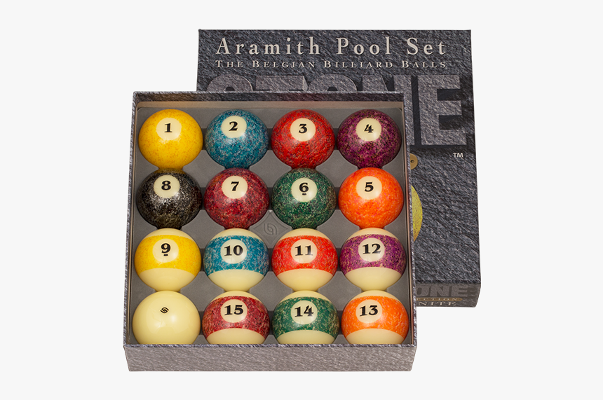 Aramith Tournament Belgian Billiard Ball Set Duramith, HD Png Download ...