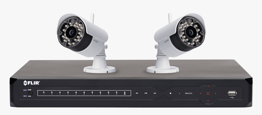 Wireless Dvr Security Camera System With 2 Outdoor - Dvr 2 Camera ...