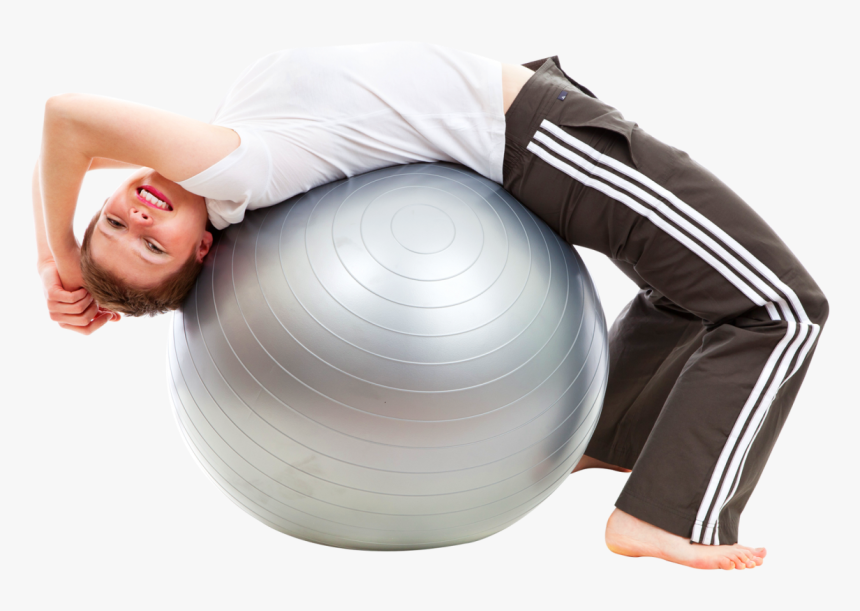 Woman Png Image - Ball Exercises Transparent Background, Png Download ...