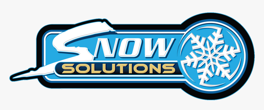 Snow Solutions Logo - Snow Removal Logo, HD Png Download , Transparent ...