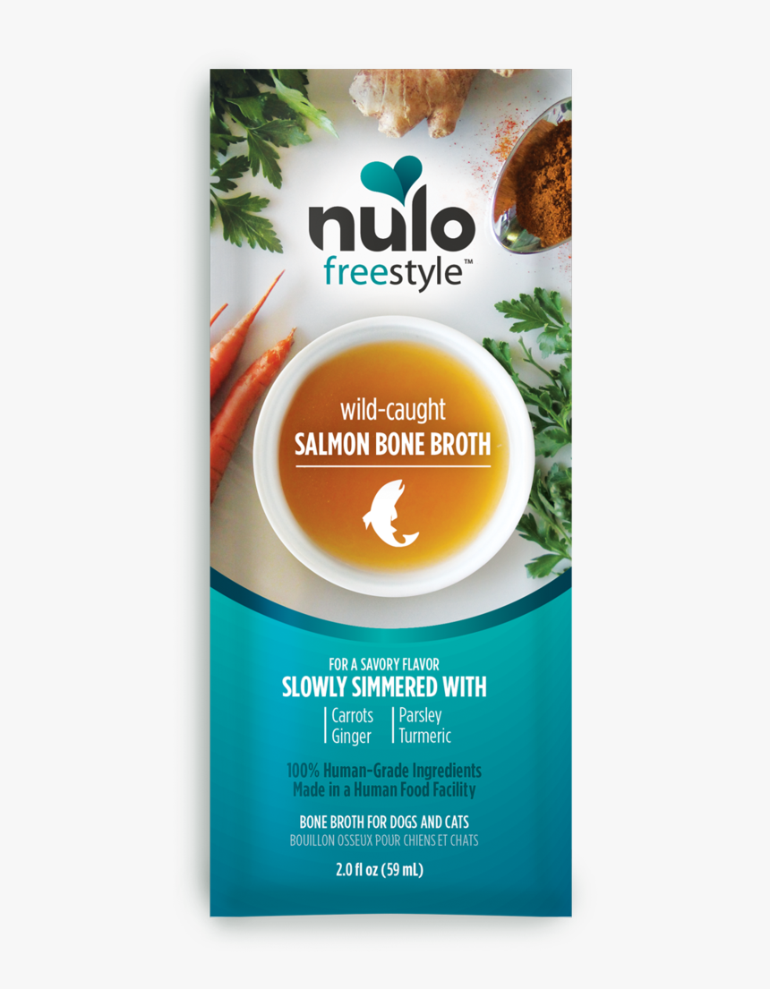 Freestyle Wild Caught Salmon Bone Broth Data Zoom - Nulo Broth, HD Png ...