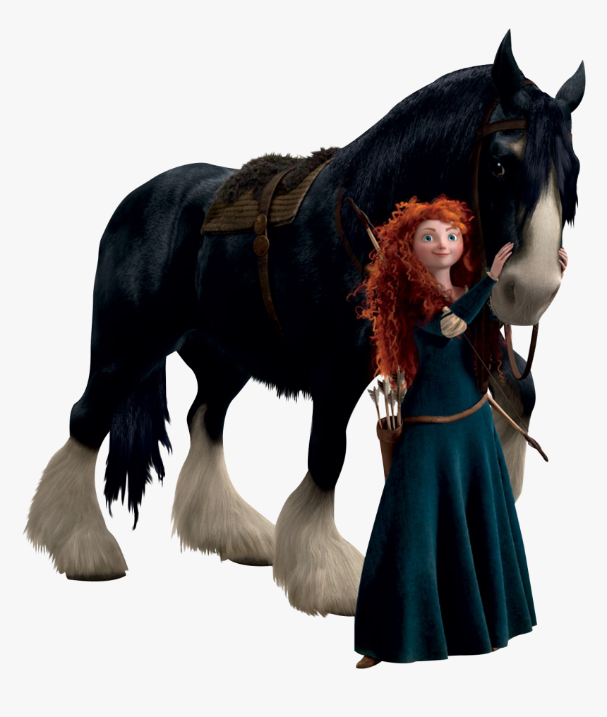 Merida And Angus - Disney / Pixar Brave, HD Png Download , Transparent ...