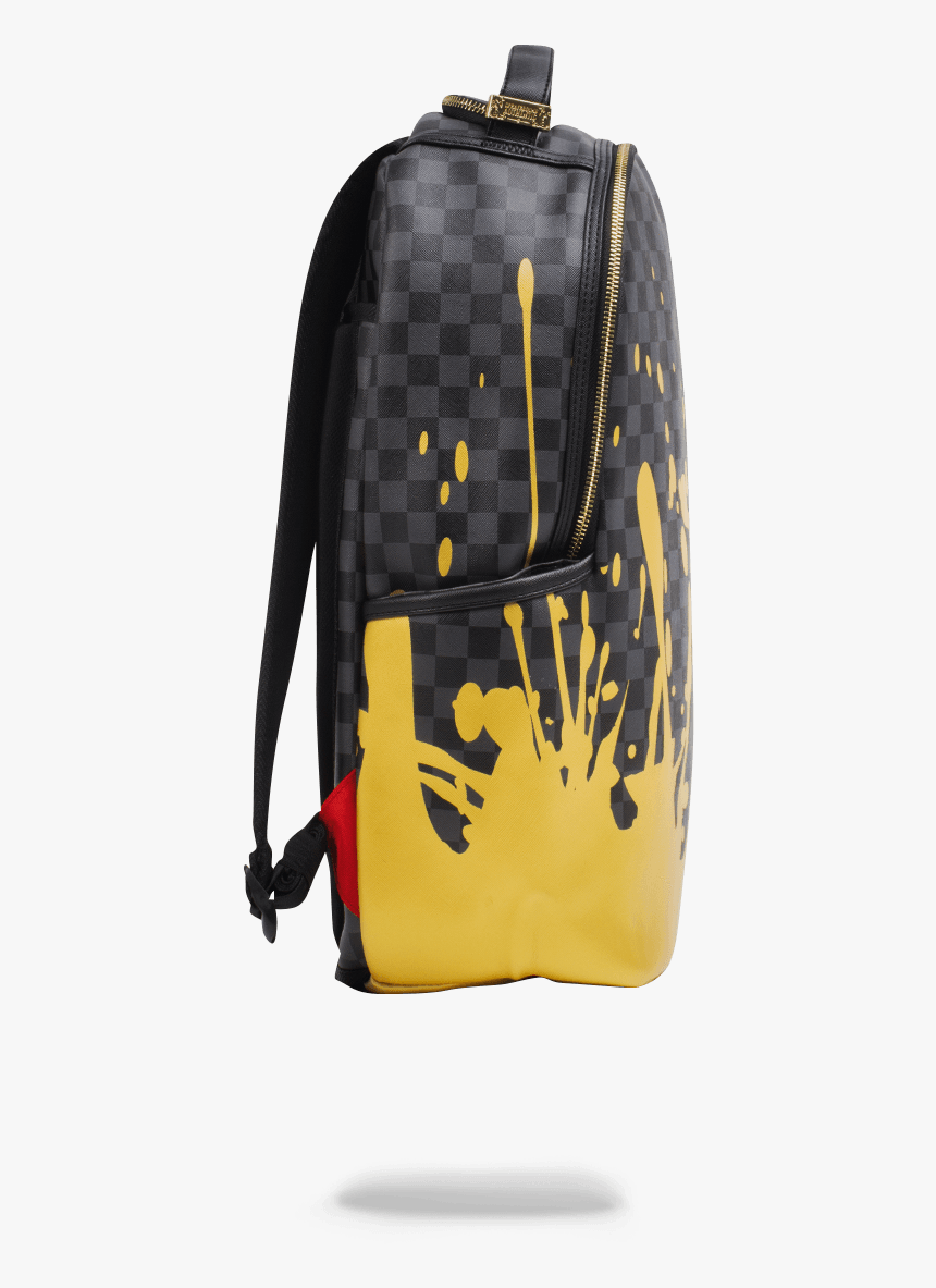Sprayground Liquid Gold Backpack, HD Png Download , Transparent Png ...