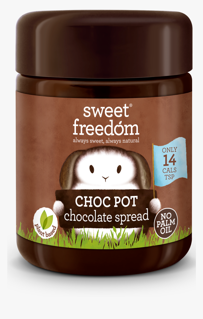 Choc Pot - Sweet Freedom Choc Spread, HD Png Download , Transparent Png ...