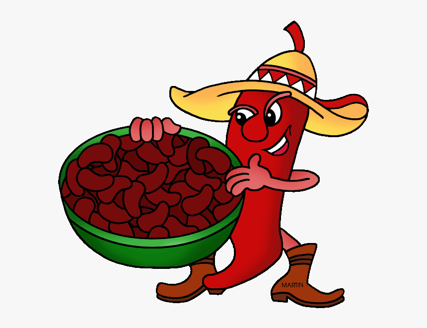 New Mexico State Vegetables Chile And Frijoles - Frijoles Clipart, HD ...