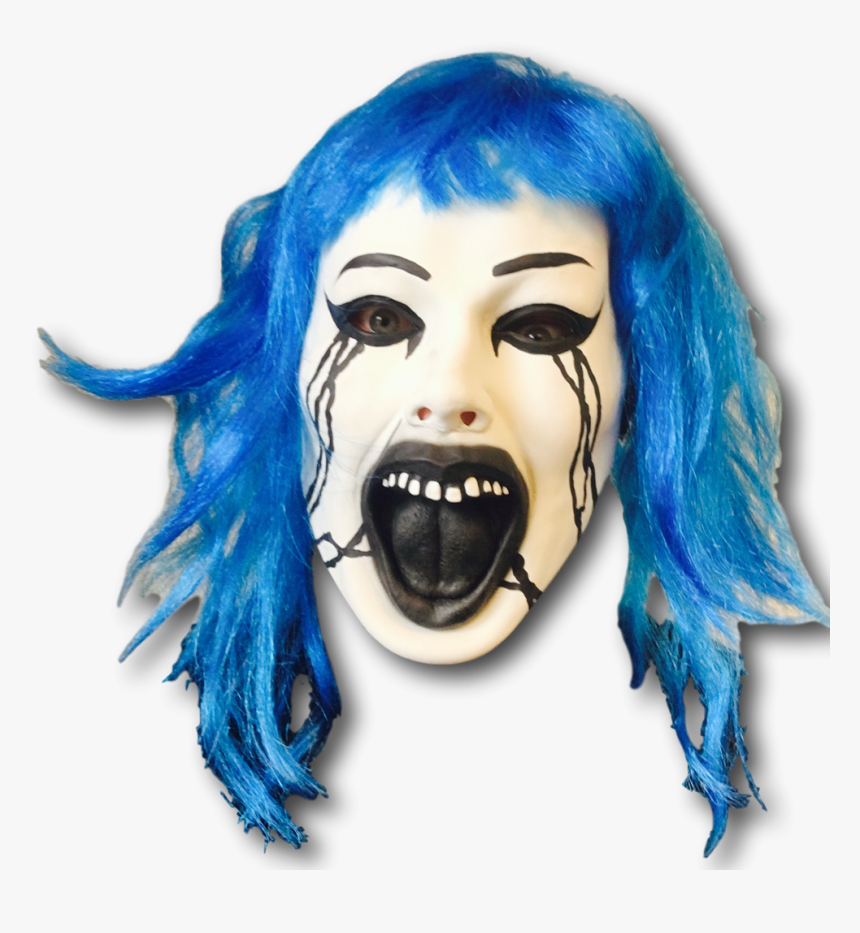 Scary Grudge Doll Mask - Illustration, HD Png Download , Transparent ...