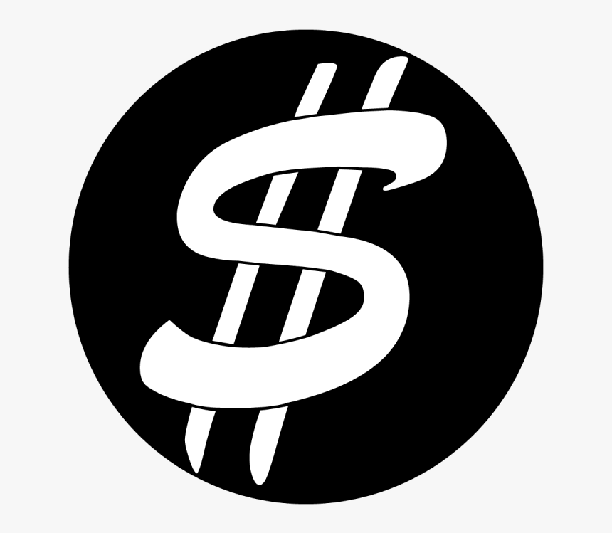 Transparent White Dollar Sign Png - Emblem, Png Download , Transparent ...