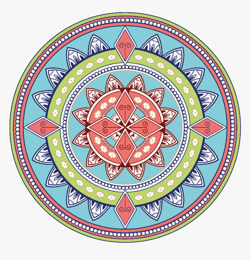 Mandala Color Patterns Png, Transparent Png , Transparent Png Image ...