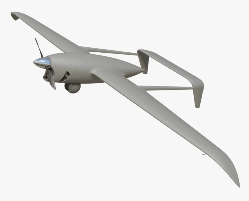 Fixed Wing Commercial Drone, HD Png Download , Transparent Png Image ...