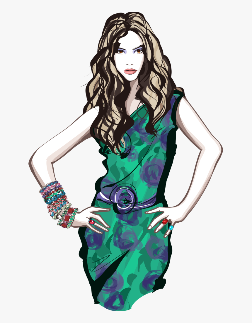 Fashion Model Animation, HD Png Download , Transparent Png Image - PNGitem