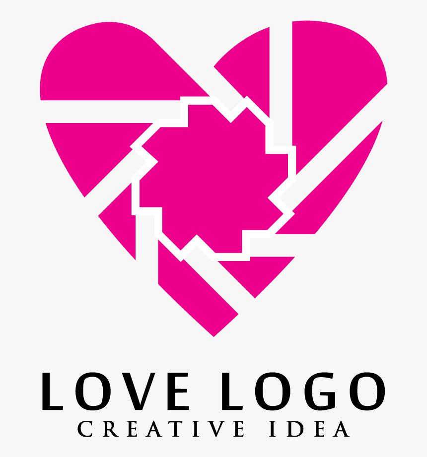 Abstract Vector Symbol Of Love Example Image - Heart, HD Png Download ...