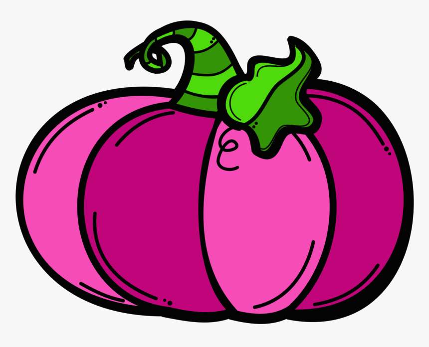 Light Pink Pumpkin Clipart Svg Transparent Download - Pumpkin Clipart ...