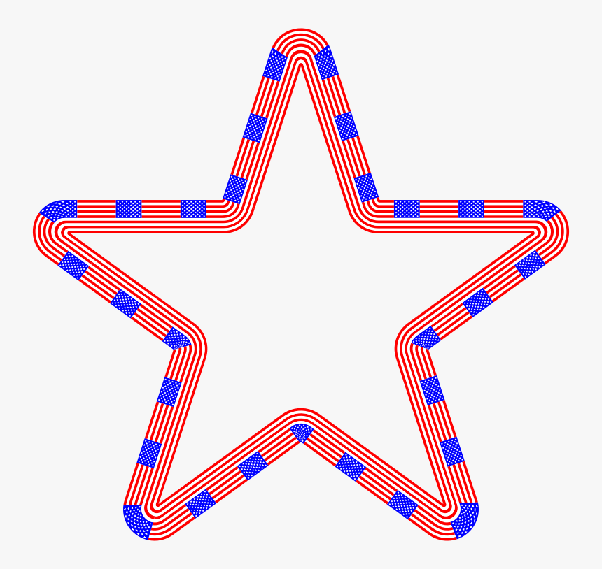 Usa Flag Star Variation - Prominent Icon, HD Png Download , Transparent ...