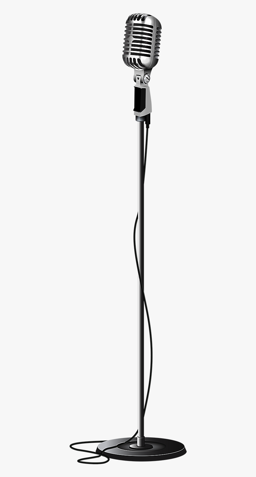 Clipart Vintage Microphone
