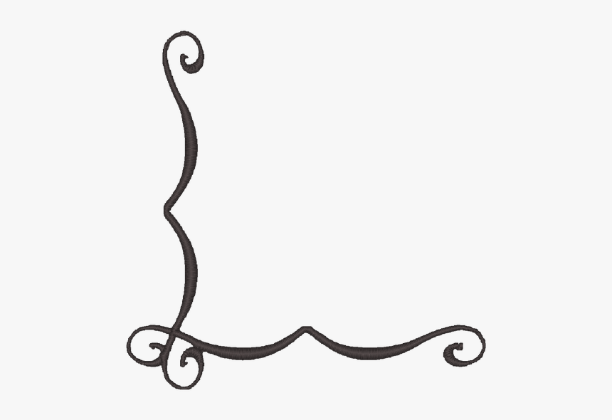 Simple Swirl Designs Border