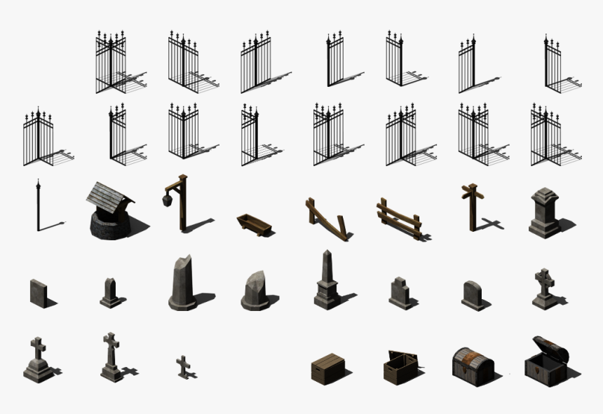 Fence - Rpg Maker Mv Fence, HD Png Download , Transparent Png Image ...