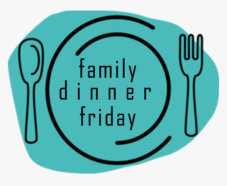 Family Dinner Friday - Spoon And Fork, HD Png Download , Transparent ...