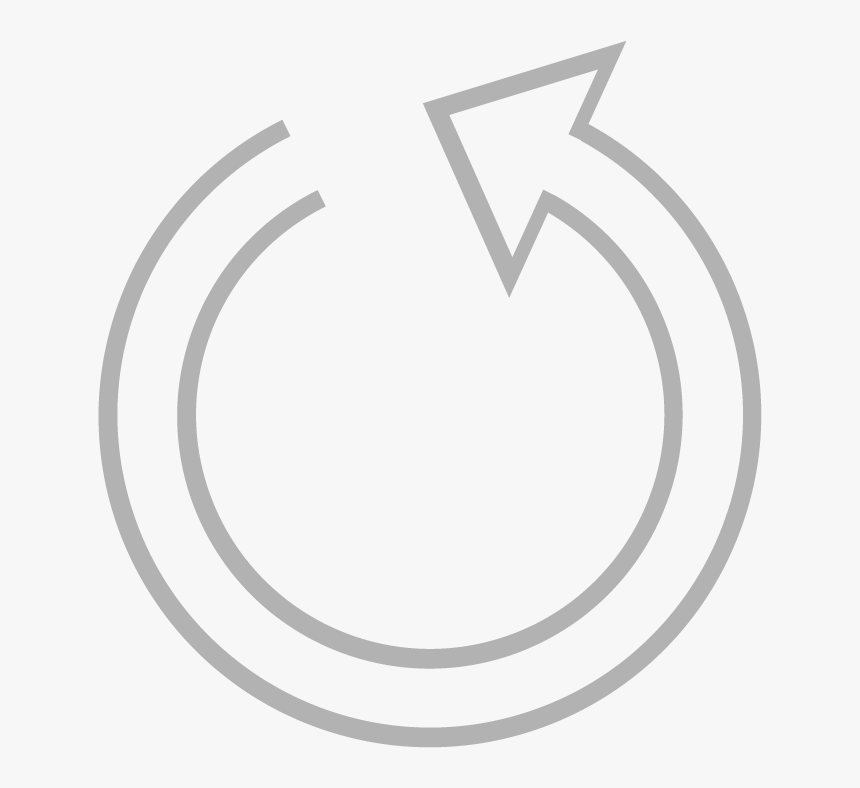 White Circular Arrow Png, Transparent Png , Transparent Png Image - PNGitem