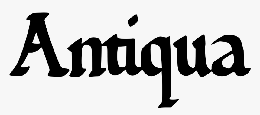 Antiqua Font, HD Png Download , Transparent Png Image - PNGitem