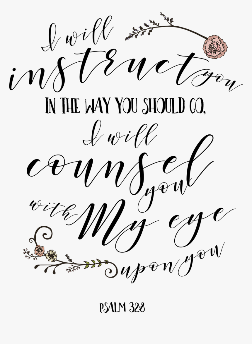 Bible Verse Black And White