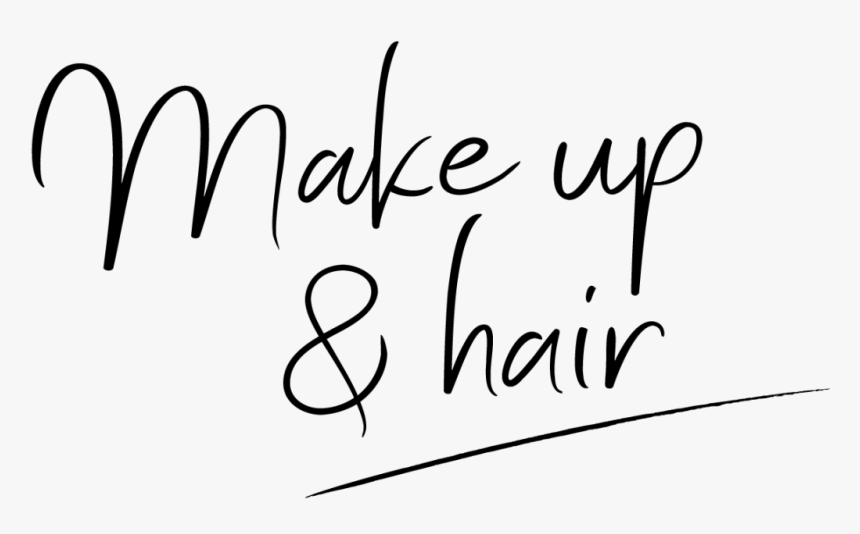 Makeup - Calligraphy, HD Png Download , Transparent Png Image - PNGitem