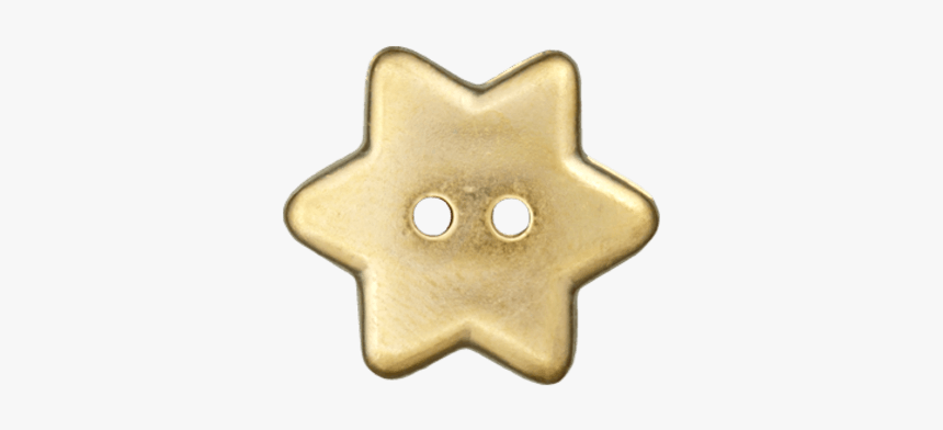 Polyester/metal Button Star - Royal Icing, HD Png Download ...