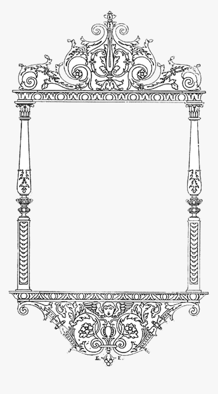 Ornate Border, HD Png Download , Transparent Png Image - PNGitem