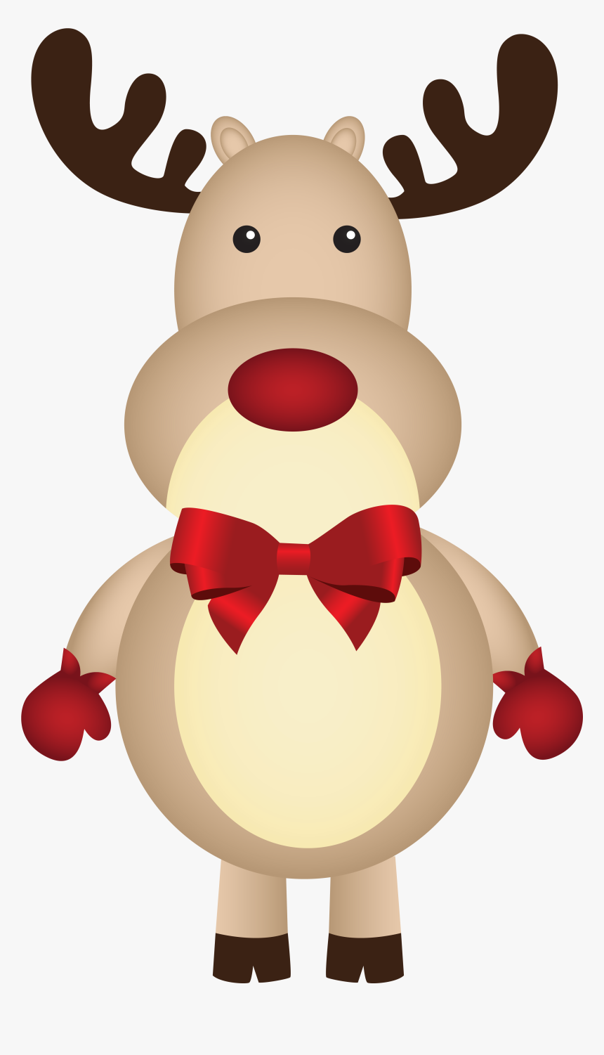 Christmas Rudolph Clipart Png, Transparent Png , Transparent Png Image ...