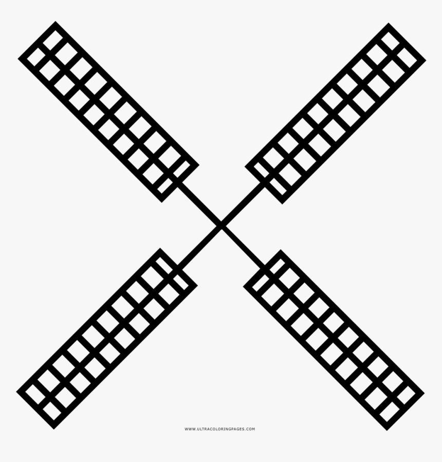 Windmill Blades Coloring Page - Unga Holdings Limited, HD Png Download ...