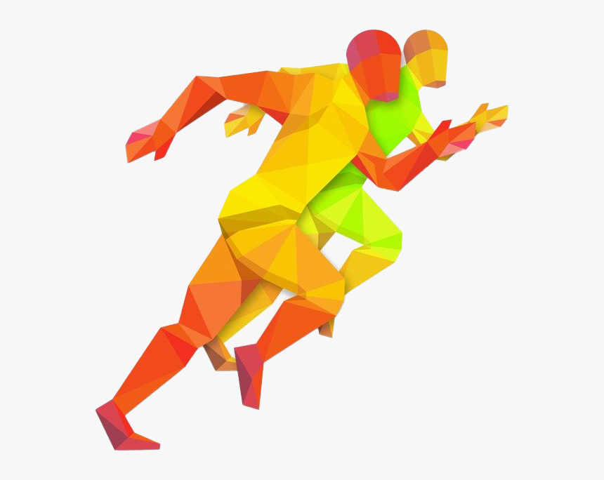 Abstract Running Png Clipart Background - Silhouette, Transparent Png ...
