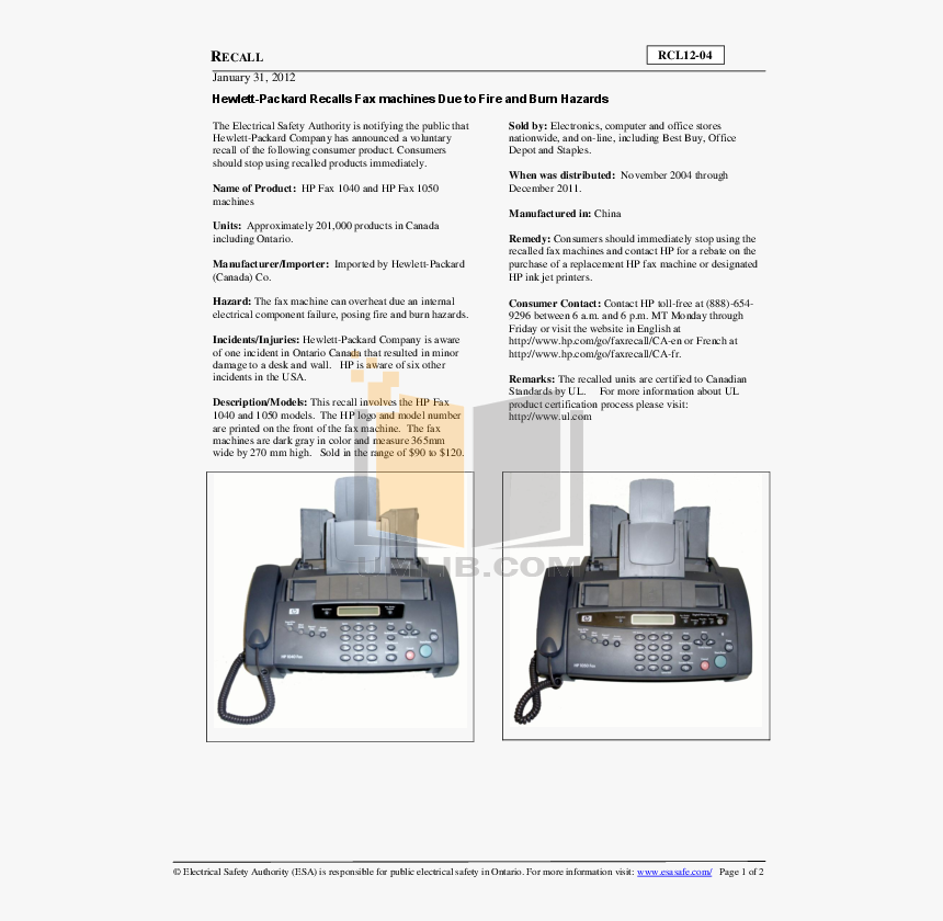 Pdf For Hp Fax Machine Fax-1050 Manual - Military Robot, HD Png ...