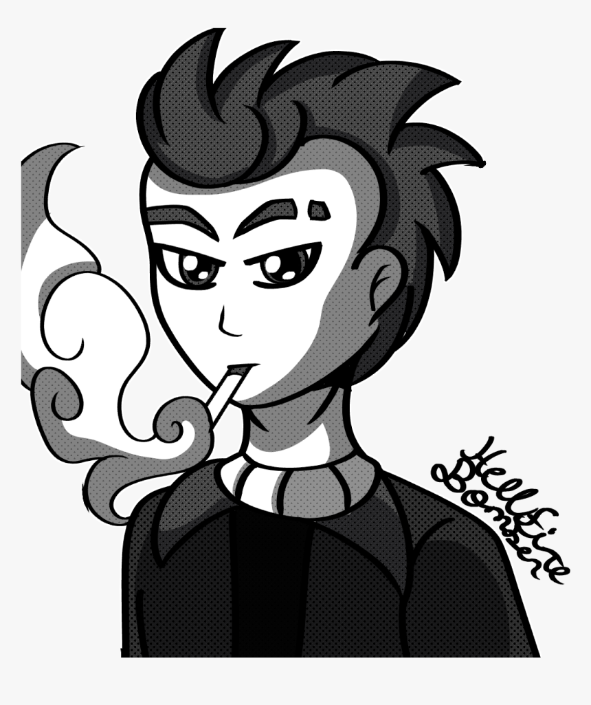 Smoke Break - Cartoon, HD Png Download , Transparent Png Image - PNGitem