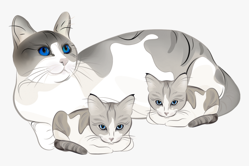 Cat Kitten Clipart Graphic Library Stock 28 Collection - Cat And Kitten ...
