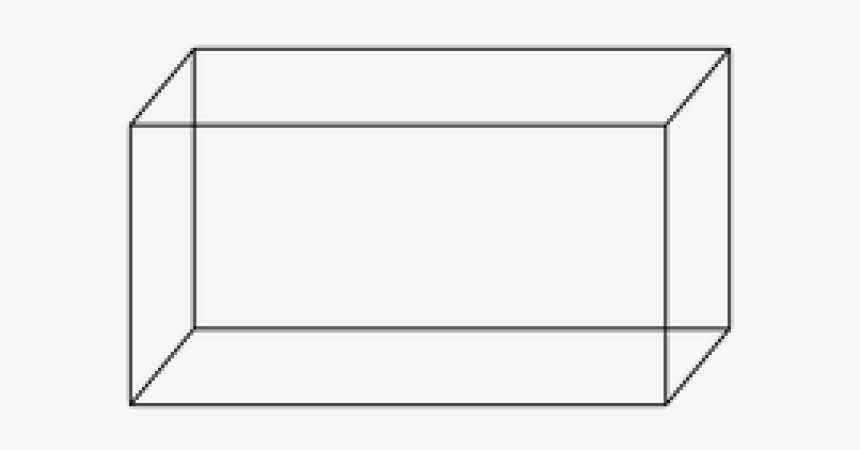 Rectangular Png Transparent Images - Cuboid Clipart Black And White ...