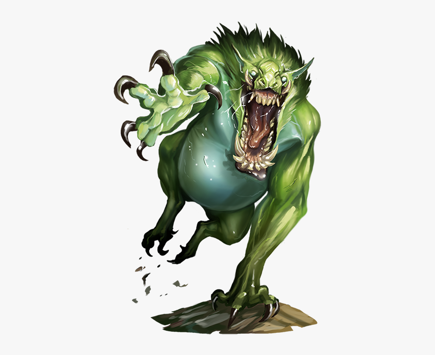 Pathfinder Moss Troll, HD Png Download , Transparent Png Image - PNGitem