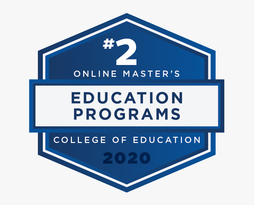 #2 - 2020 Rankings - Online Masters - Education Programs - Sign, HD Png ...