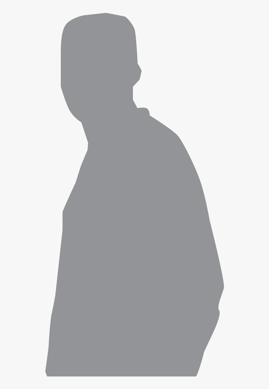 Man Walking Silhouette Png Grey, Transparent Png , Transparent Png ...
