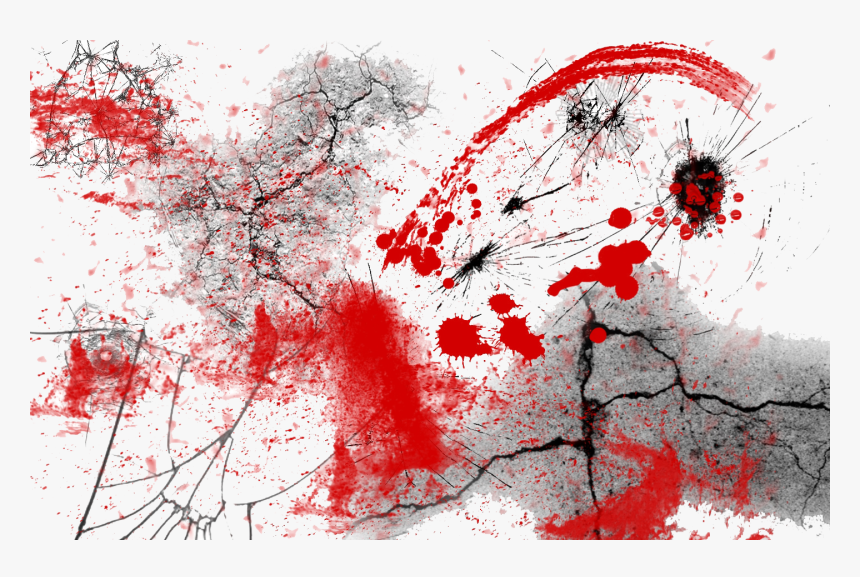 Transparent Splatters Png - Zombie Blood Splatter Background, Png ...