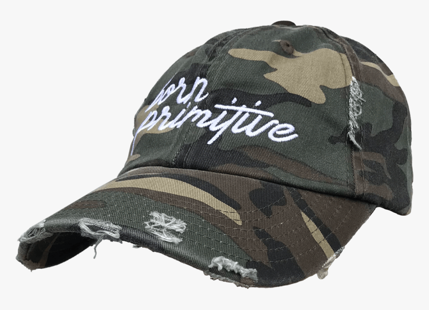 Born Primitive Low Profile Script Hat Class - Baseball Cap, HD Png ...