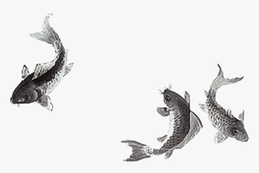 Chinese Style Squid Ink Painting Transparent Decorative - Chinese Ink ...