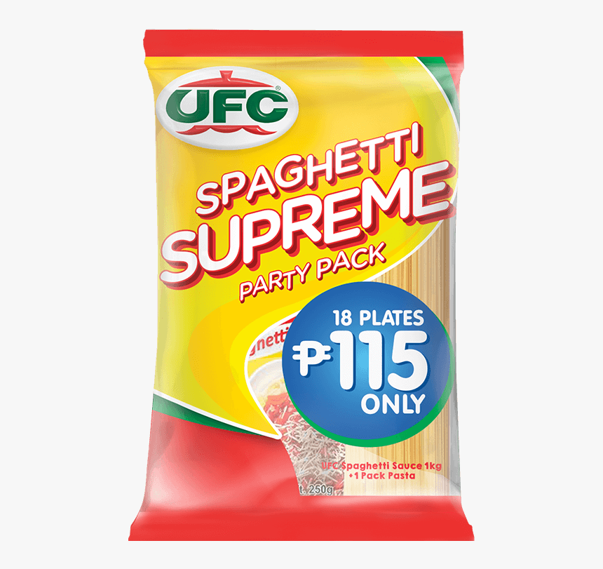 Ufc Spaghetti Supreme - Ufc Supreme Party Pack, HD Png Download ...