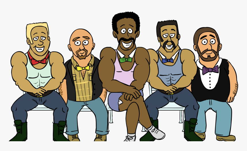 Cartoon Group Of Men Png, Transparent Png , Transparent Png Image - PNGitem
