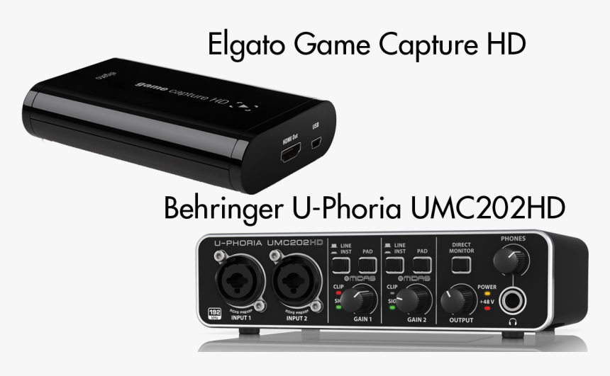 Blackmagic Design Intensity Pro 4k, Aja U-tap Hdmi - Behringer U Phoria ...