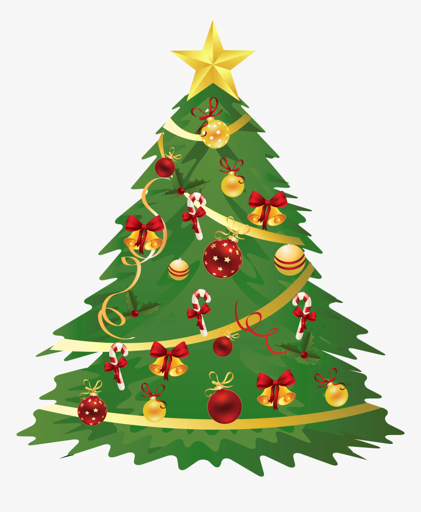 Christmas Tree Vector Png, Transparent Png , Transparent Png Image ...